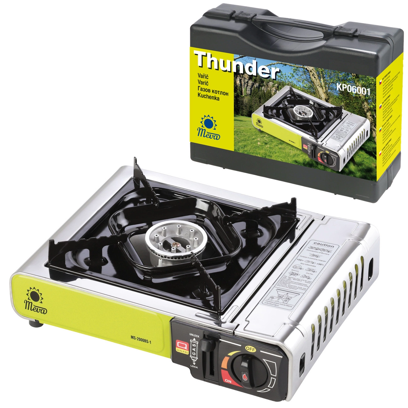 THUNDER PRO 2kW gas camping stove - Hurtel.com