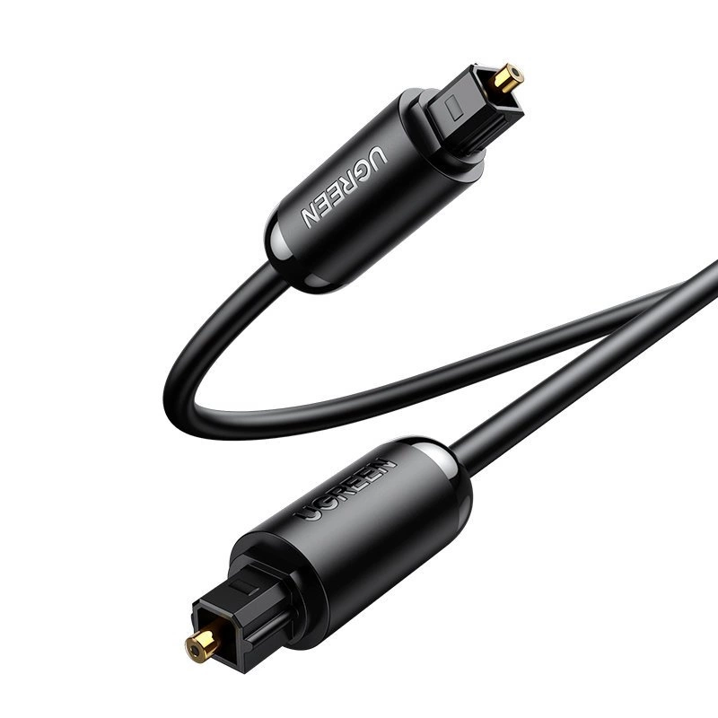 Ugreen AV122 70891 Optisches Audio-Toslink/SPDIF-Kabel 1,5 m – Schwarz ...